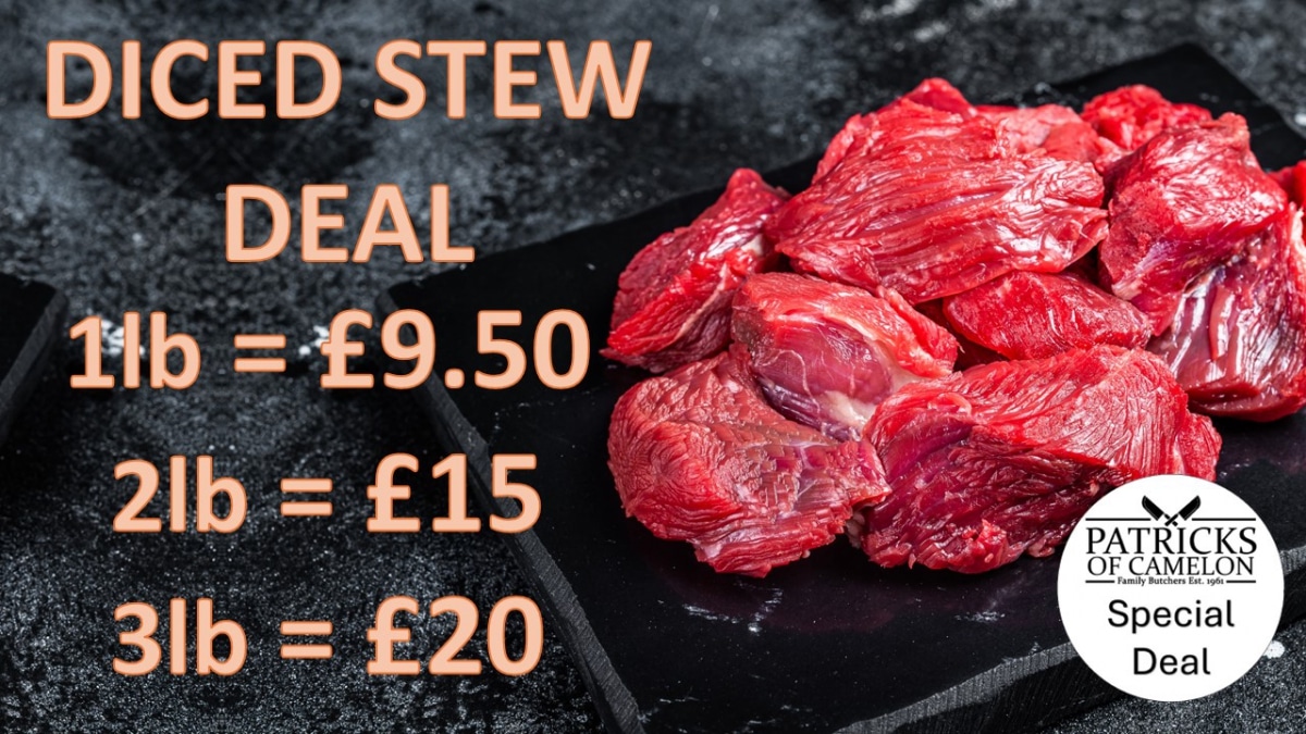 Buy Diced Stew Online - Award Winning Scottish Butchers - Patricks of ...